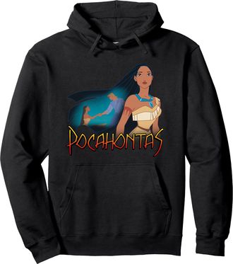 Disney Pocahontas John Smith Canoe Pullover Hoodie