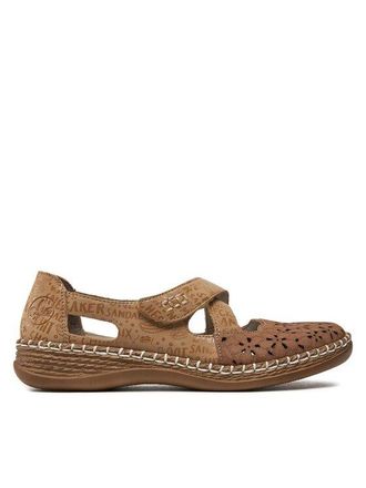 Rieker Halbschuhe 464H4-62 Braun
