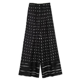Alysi Femme, Pantalons, Noir, Taille: 38 FR Pantalon Noir