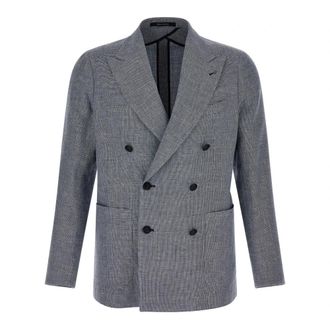 Tagliatore Montecarlo Blazer - - Jackets - Herren - Blau - M