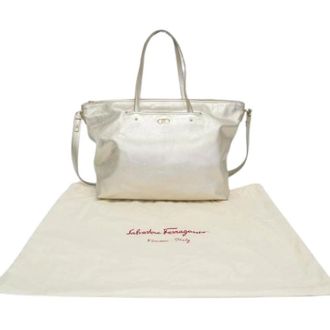 Ferragamo Pre-owned Gancini Schultertasche - - Pre-owned - Damen - Gelb - ONE SIZE