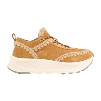 Mou Baskets &agrave; enfiler - Femme - Chaussures - Brun - Taille: 40 EU