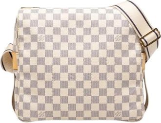 Louis Vuitton Pre-owned Naviglio Umh&auml;ngetasche - - Pre-owned - Damen - Wei&szlig; - ONE SIZE
