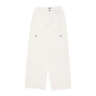 Guess Cargo Utility Hose - - Trousers - Damen - Wei&szlig; - W32