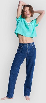 Roxy Moonrise Long Mid Ocean Blue Jeans ocean blue