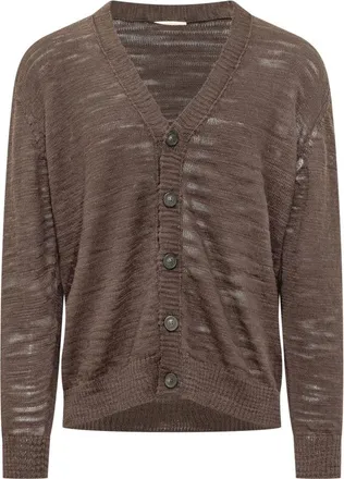 ATOMOFACTORY Atomofactory, Homme, Pulls, Brun, Taille: S Cardigan ML Fiammato