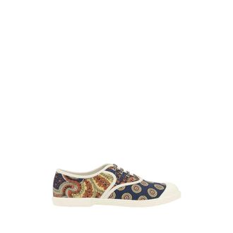 Valentino Garavani Bunte Baumwoll-Sneakers mit runder Spitze - - Shoes - Herren - Mehrfarbig - 40 EU
