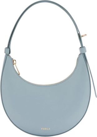 Furla Femme, Sacs, Bleu, Taille: ONE Size Delizia Mini Sac Hobo