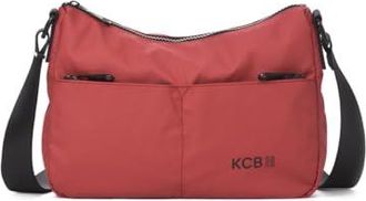 KCB Grand sac à bandoulière double | Grande capacité et organisation | Poches multifonctions avec fermeture éclair | Matériau résistant | Poignées réglabl