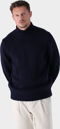van Laack Stehkragenpullover aus Wolle und Kaschmir