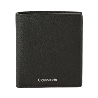 Calvin Klein Homme, Accessoires, Noir, Taille: ONE Size Portefeuille Bifold en Cuir