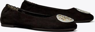Tory Burch Damen Claire Ballerina in Schwarz