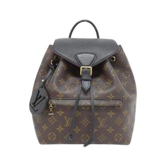 Louis Vuitton Sac &agrave; dos Pre-owned Monogram Montsouris - Femme - Pre-owned - Brun - Taille: ONE Size
