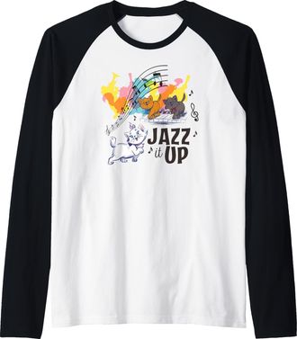 Disney Aristocats Jazz it Up Katzen Raglan