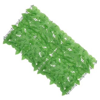 BESPORTBLE K&uuml;nstliche Gr&uuml;ne Pflanzenwand Scindapsus Aureus Blatt PVC 0,5X1M Wetterfester Zaun Sichtschutz f&uuml;r Outdoor Balkon und Garten