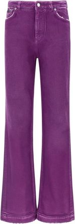 Dolce & Gabbana Femme, Jeans, Violet, Taille: 36 FR Pantalons