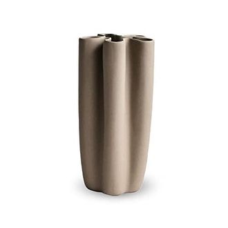 Cooee Design Tulipa Vase 30cm Sand, Keramik, Tulpenvase, Sandfarbe, W: 15, L: 15, H: 30 cm, HI-059-02-SA