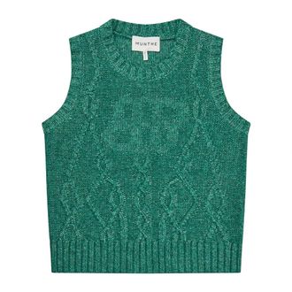 Munthe Damen, Strickwaren, Gr&uuml;n, 2XLGr&ouml;&szlig;e