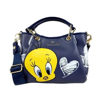 Braccialini Femme, Sacs, Bleu, Taille: ONE Size Amy Lt Handbag S