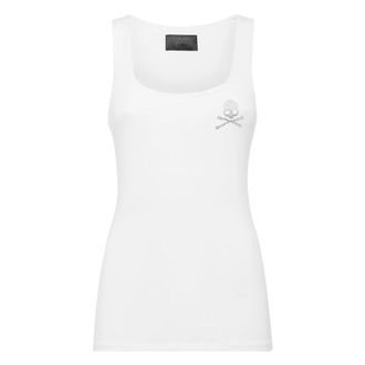 Philipp Plein Tank Top - - Tops - Damen - Wei&szlig; - M