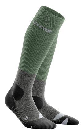 CEP MERINO WANDERSOCKEN DAMEN REDESIGN - Merino Socken knielang mit Kompression f&uuml;r Trekking, optimalem Halt und Klimakomfort - Perfekte Wandersocken f&uuml;r 