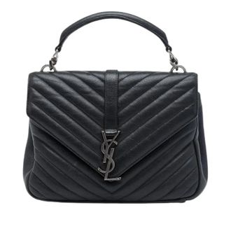 Saint Laurent Pre-owned The College Satchel - - Pre-owned - Damen - Schwarzk - ONE SIZE