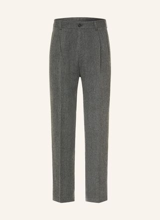 Strellson Flanellhose Jarod Loose Fit grau