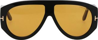 Tom Ford Bronson Lunettes de Soleil &Eacute;l&eacute;gantes pour Homme - Homme - Accessoires - Noir - Taille: 60 MM