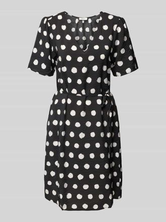 s.Oliver Red Label Tailliertes Minikleid aus Viskose-Mix