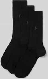 Ralph Lauren Socken aus Baumwoll-Mix im 3er-Pack