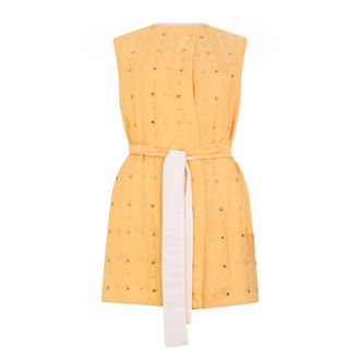 Fabiana Filippi Femme, Robes, Jaune, Taille: 38 FR Robes