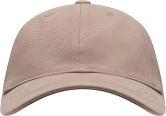 Acne Studios unisex, Accessoires, Beige, Taille: ONE Size Twill Logo Cap