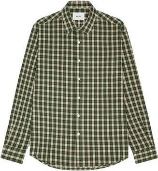 Nn.07 Chemise droite &agrave; carreaux