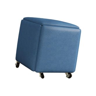 Generic Fu&szlig;hocker, Schminkstuhl, quadratische osmanische Hocker, 5-in-1-Design, for Schlafzimmer, Garten, Balkon, B&uuml;ro (35 x 35 x 35 cm, 45 x 45 x 45 cm)(Colo