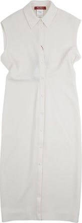 Max Mara Femme, Robes, Blanc, Taille: 40 FR Robe Chemise