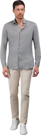 Moorer Homme, Chemises, Gris, Taille: XL Chemise Sorrento