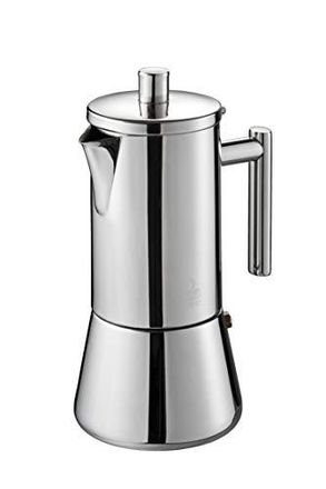 GEFU Gefu GE16380 NANDO Cafetière italienne de 4 Tasses Acier Inoxydable Inox 13,5 x 9,5 x 20 cm