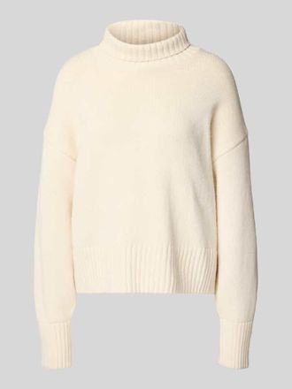 Lanius Oversized Strickpullover aus Schurwoll-Baumwoll-Mix