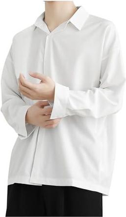 Generic Chemises en Flanelle Homme Rose Fleurie Infroissable Orange Achat 8XL Rockabilly Tricot Moderne Jeune Strass Champetre Musclé Personnalisé Plaid Chemi