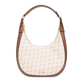 Michael Kors Schultertasche mit Logo - - Bags - Damen - Beige - ONE SIZE
