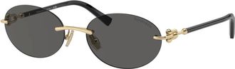 Tiffany & Co. unisex, Accessoires, Noir, Taille: 56 MM Lunettes de soleil