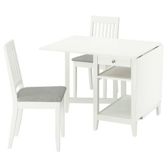 IKEA N&Auml;SINGE / N&Auml;SINGE Tisch und 2 St&uuml;hle