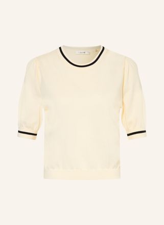 Frame Denim Frame Strickshirt The Gathered Sweater beige