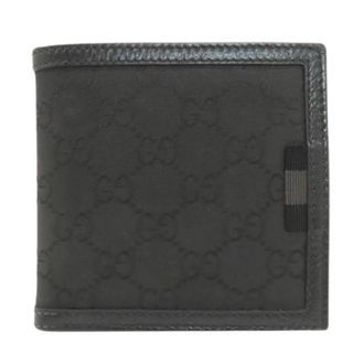 Gucci Pre-owned Nylon-Geldb&ouml;rse - - Pre-owned - Damen - Schwarzk - ONE SIZE