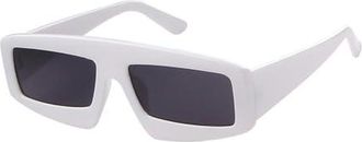 Generic Lunettes de soleil rectangulaires pour femmes rétro dégradées, c2, Taille unique