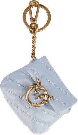 Pinko Pinko, Femme, Accessoires, Bleu, Taille: ONE Size Love Puff AirPods Case