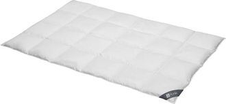 Spessarttraum Bettdecke Platin, 155x200cm, G&auml;nsedaunenbettdecke, warme Ganzjahresdecke, 100% G&auml;nsedaunen, Made in Germany, Oekotex, Nomite, Allergiker geeignet