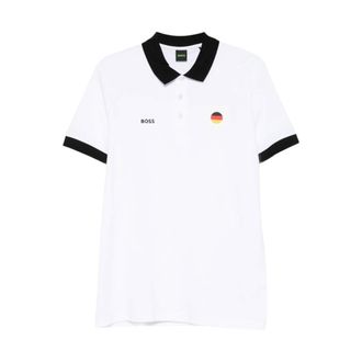 HUGO BOSS Polo - Homme - Tops - Blanc - Taille: 2XL