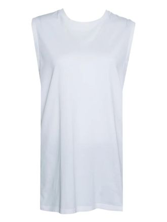 Givenchy haut à design sans manches - Blanc