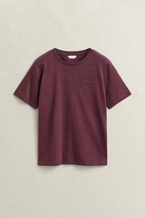 GANT T-Shirt REGULAR TONAL GRAPHIC T-SHIRT Regular fit mit Rundhalsausschnitt